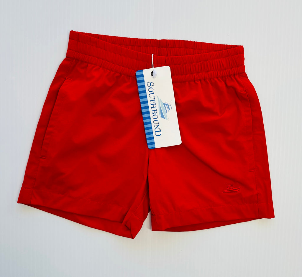 Southbound Performance Play Shorts Red – Willow at Merle Norman