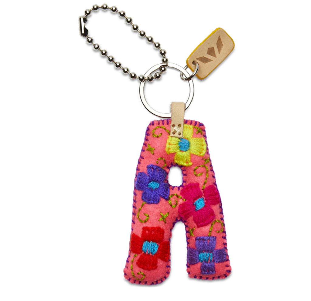 CONSUELA PINK FELT ALPHABET CHARMS – Willow at Merle Norman